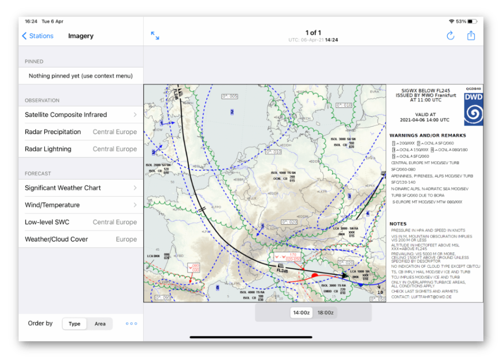 AeroWeather (iOS) – Lakehorn